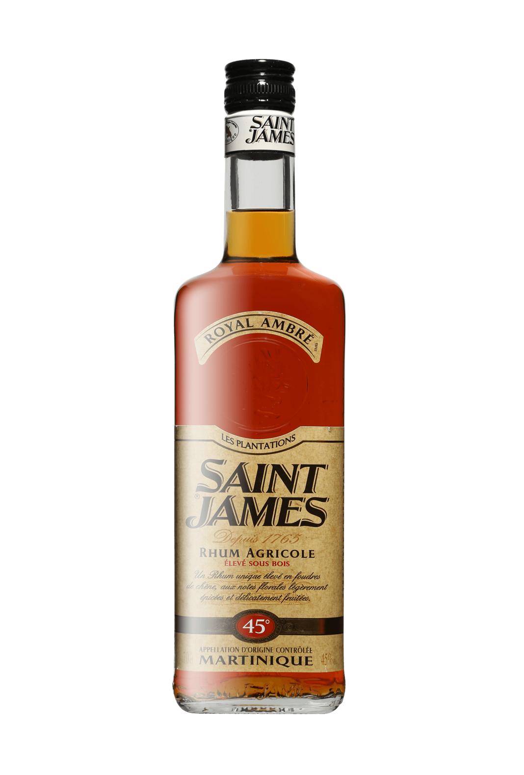 St James Rum Agricole 'Royal Ambre' (Amber) – Caravan Wines & Spirits